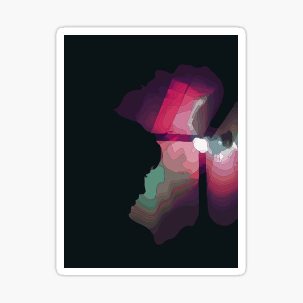 "Vectorized VI" Sticker by Bingoball | Redbubble