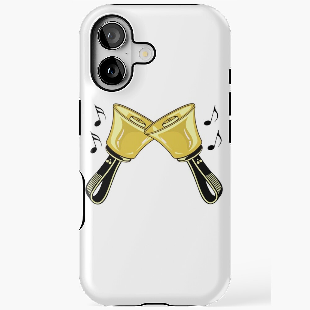 "Handbells with Music" Sticker for Sale by glide-products | Redbubble