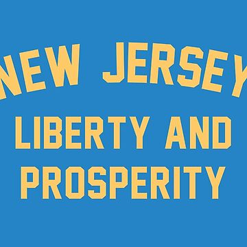 "The New Jersey Motto (State Motto of New Jersey)" Sticker for Sale by ...