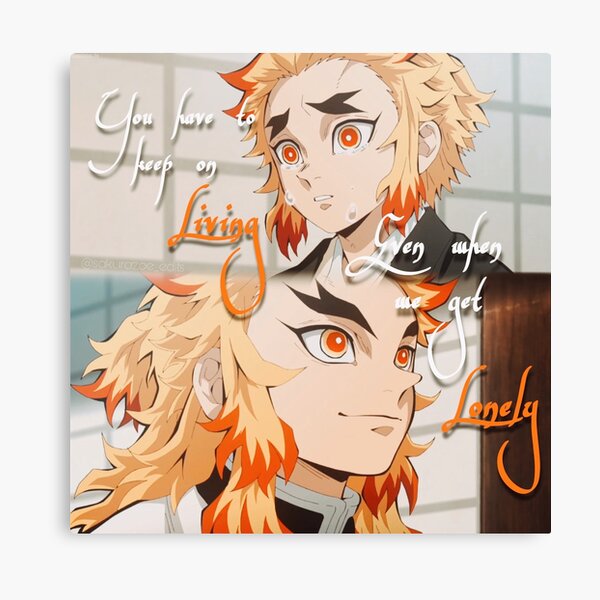 Kyoujurou Rengoku Canvas Prints | Redbubble