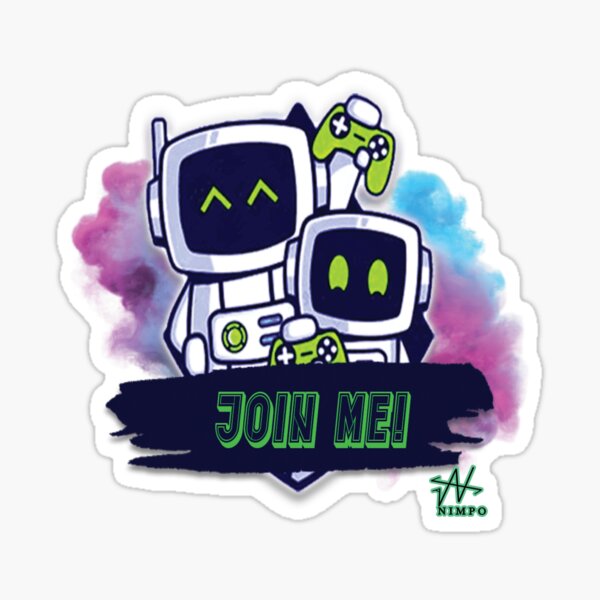"NIMPO : Join me !" Sticker for Sale by kiwamisaijo | Redbubble