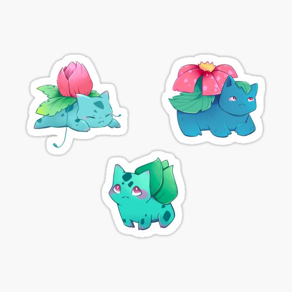 Bulbasaur Stickers | Redbubble