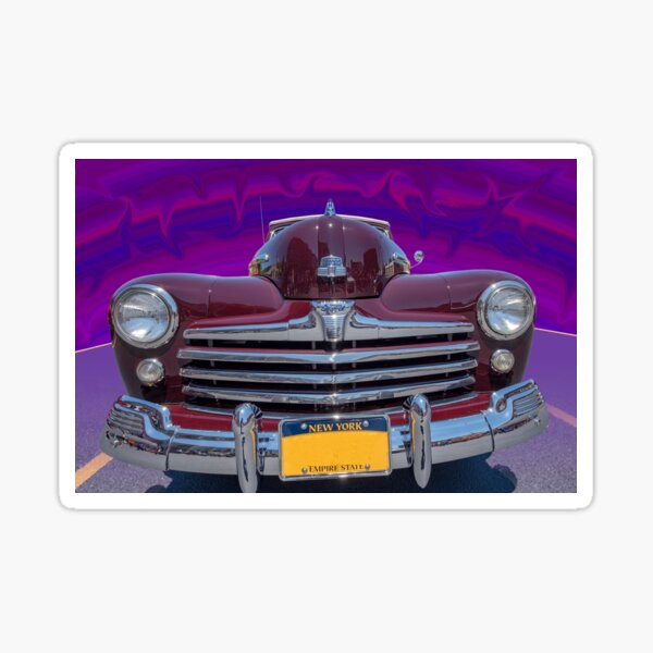 "Ford 48" Sticker for Sale by barkeypf | Redbubble