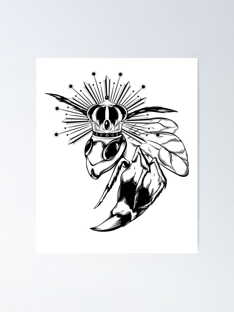 "Queen Wasp Of Death | Perfect For Your Goth, Wiccan, Alternative ...