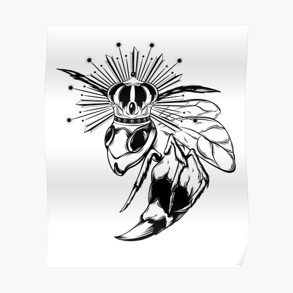 "Queen Wasp Of Death | Perfect For Your Goth, Wiccan, Alternative ...