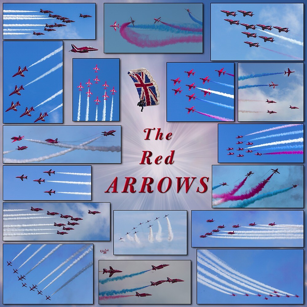 "A Red Arrows Poster" by Chris Lord | Redbubble