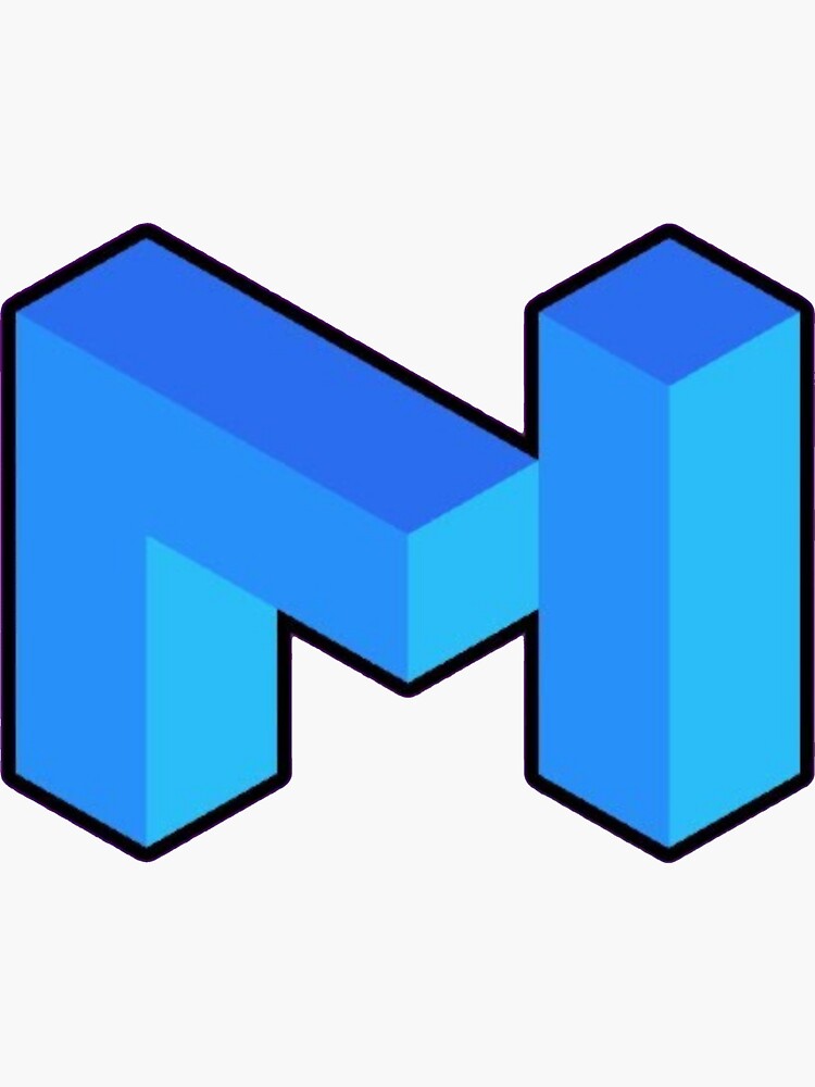 "Polygon (MATIC) token" Sticker for Sale by LiveStores | Redbubble