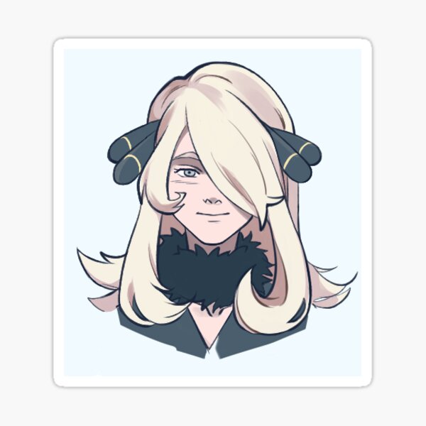 "Pkmn CHAMPIONS pack 1 - Cynthia" Sticker for Sale by naelitoh | Redbubble