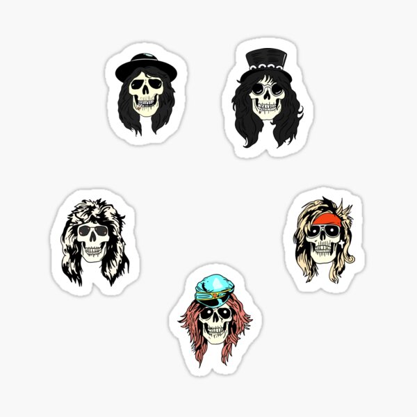 Guns N Roses Stickers | Redbubble