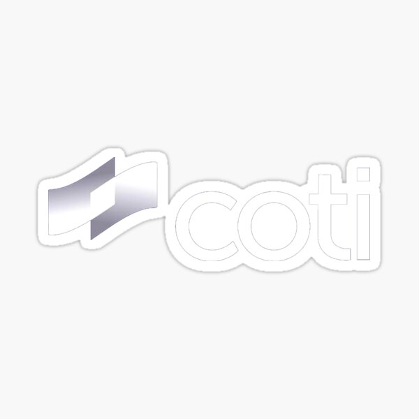 "Coti token (COTI)" Sticker for Sale by LiveStores | Redbubble