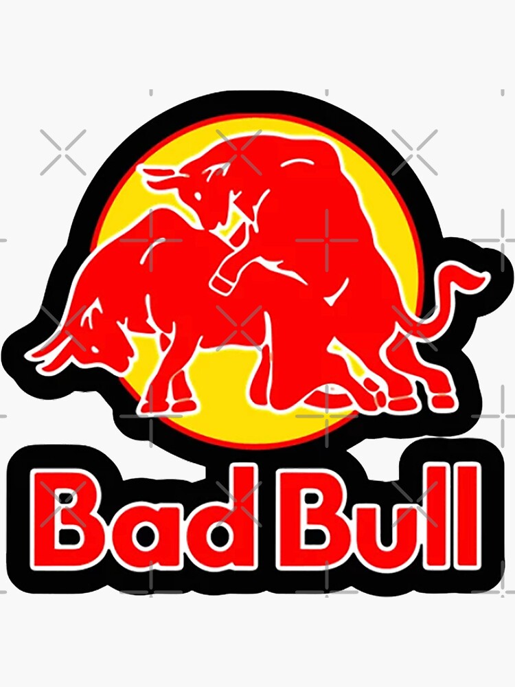 "Bad Bull" Sticker von unionpride | Redbubble