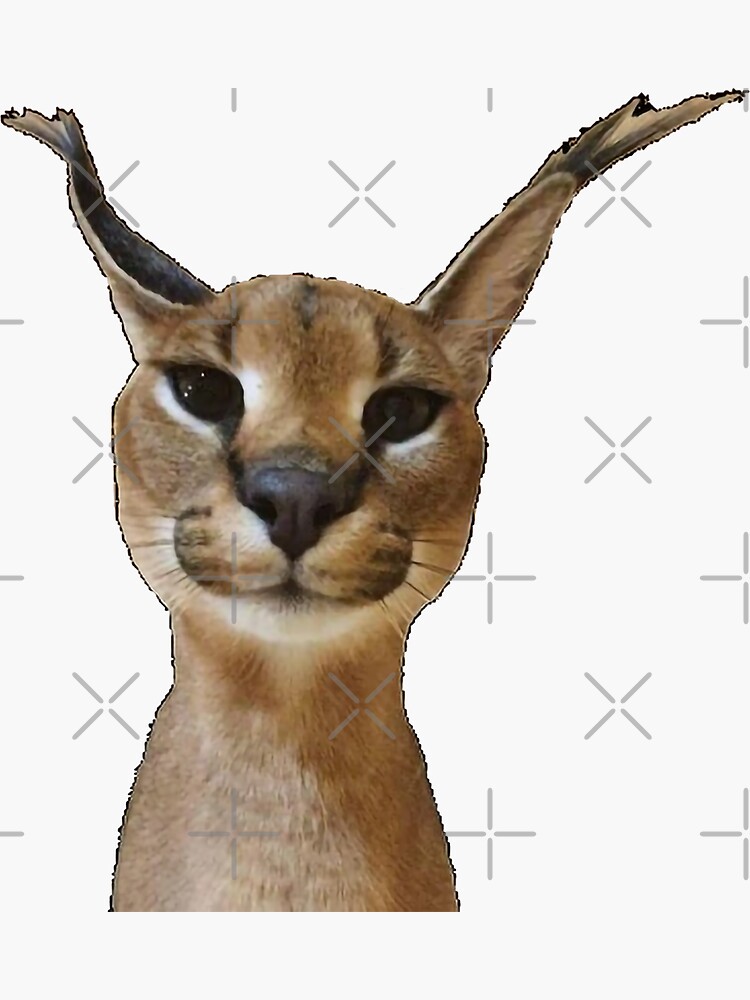 "Zabloing Floppa" Sticker for Sale by FemmeNouvelle | Redbubble