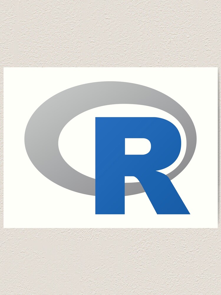 "R Programming Language" Art Print by rsanek | Redbubble