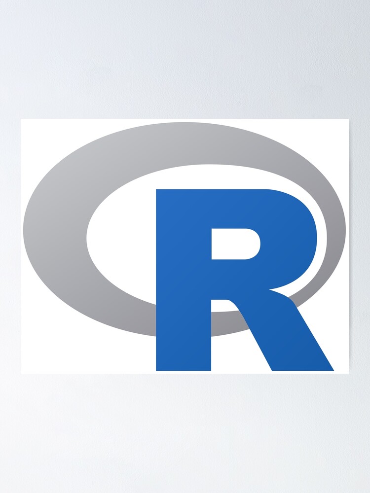 "R Programming Language" Poster for Sale by rsanek | Redbubble