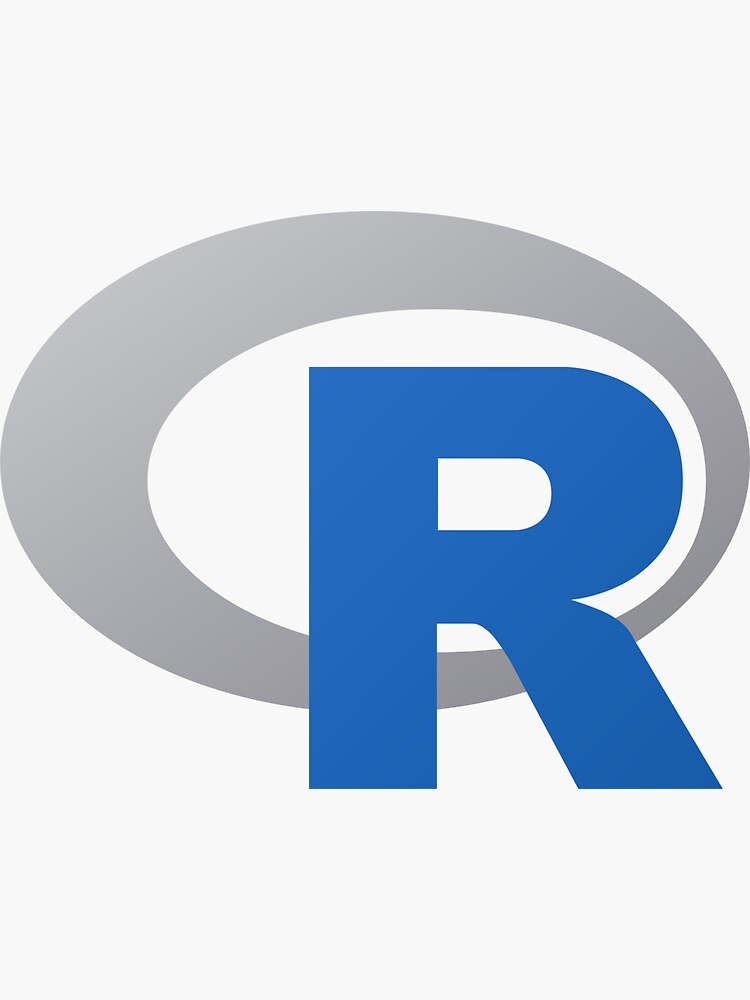 "R Programming Language" Sticker for Sale by rsanek | Redbubble