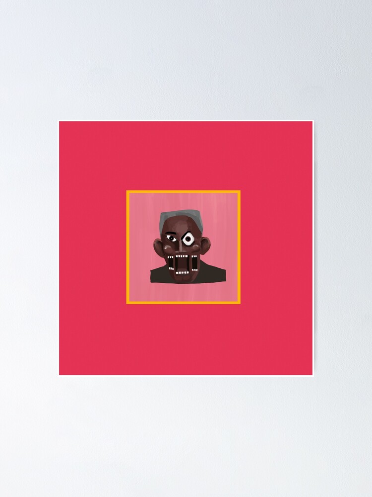 "Igor x mbtdf abstract cover tyler" Poster by stickerlocker | Redbubble