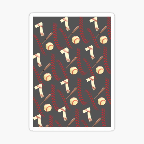 "baseball number 7" Sticker by Xhere | Redbubble