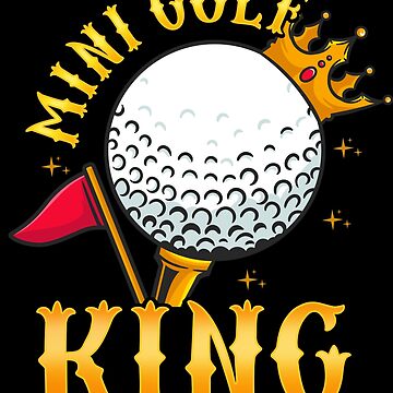 "Mini Golf Golfer Golf Player Golfing" Sticker for Sale by ...