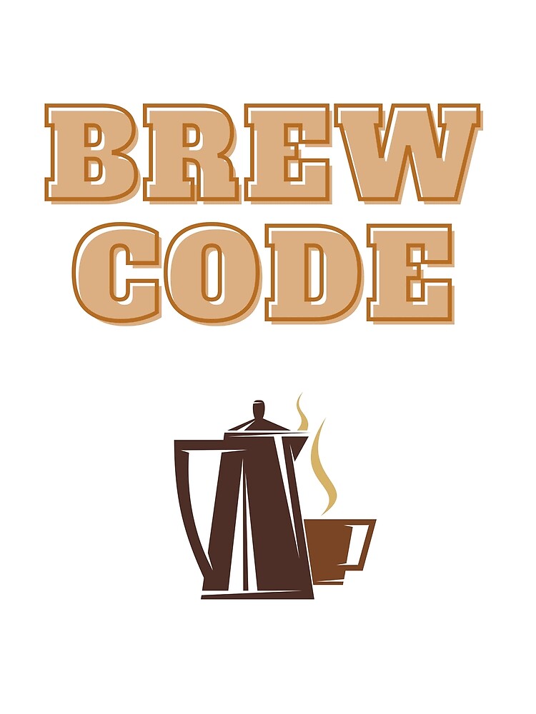 Lámina fotográfica «El café ama preparar café, preparar el código, el ...