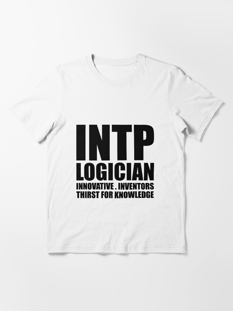 "INTP Logician Introvert" T-shirt for Sale by innieprints | Redbubble ...
