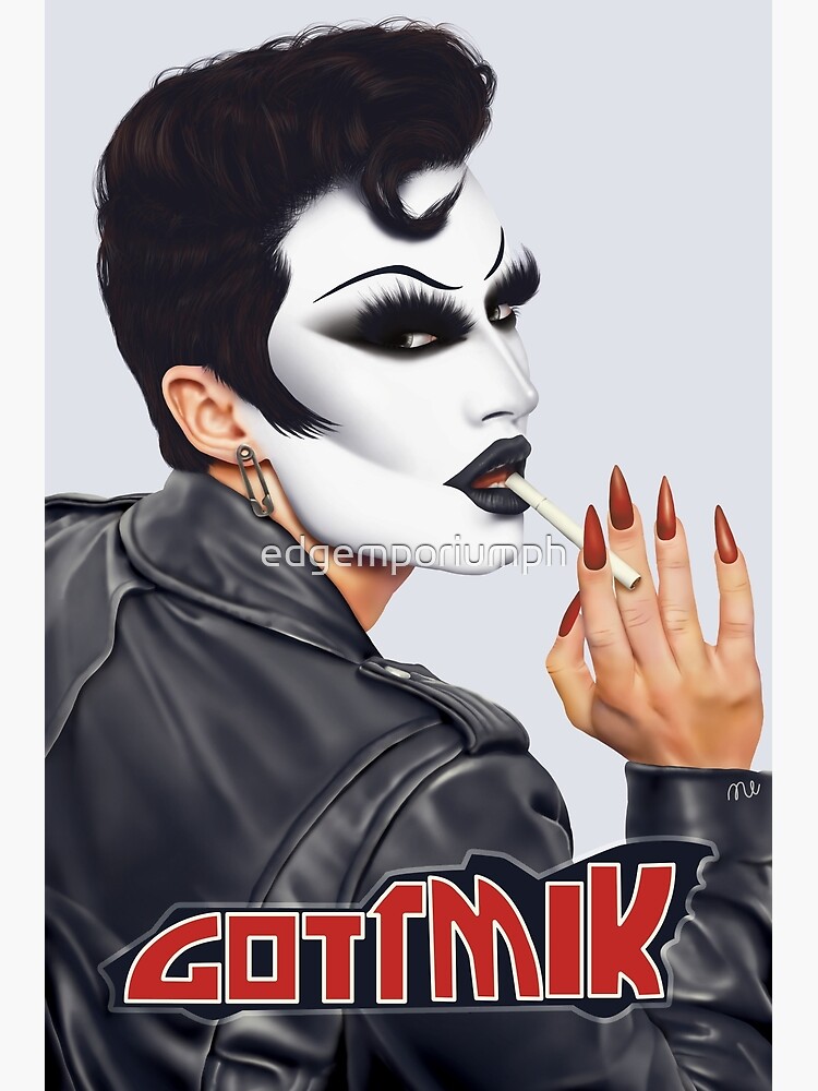 "Gottmik Grease" Poster for Sale by edgemporiumph | Redbubble