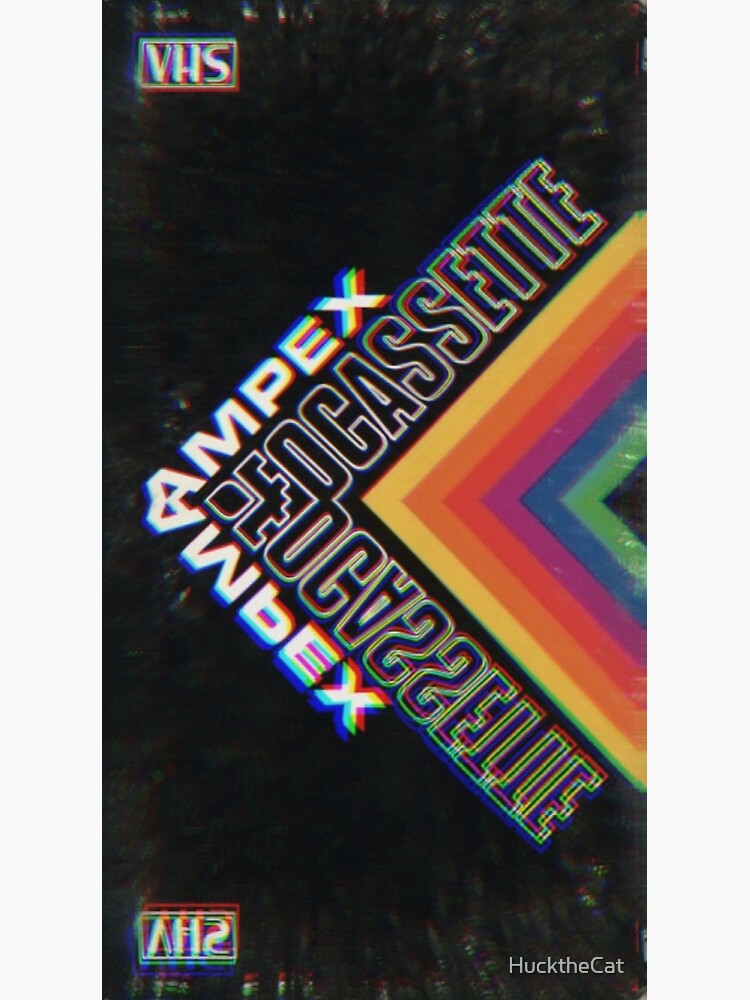 "VHS Vaporwave BOX" Poster by HucktheCat | Redbubble