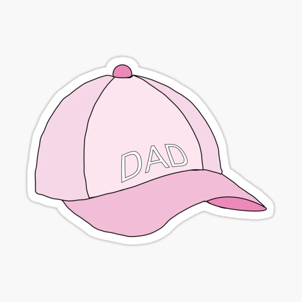 "Dad Hat" Sticker by bedilia | Redbubble