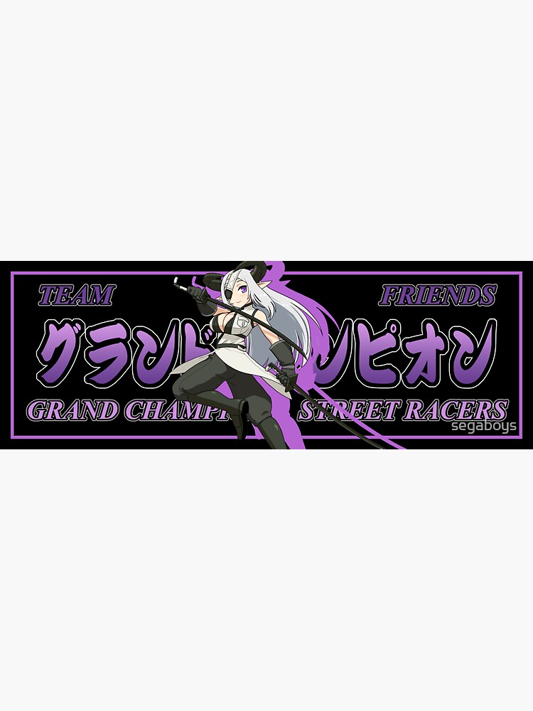 "Car Slap Sticker - Anime Girl - Grand Champion (character focus ...
