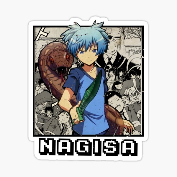 "Nagisa, Assassination classroom" Sticker by Anime-Dude | Redbubble