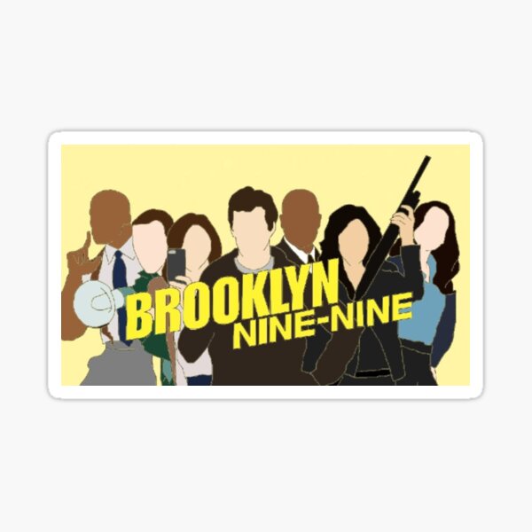 "Brooklyn 99 Squad Logo" Sticker for Sale by gracefleetxx | Redbubble