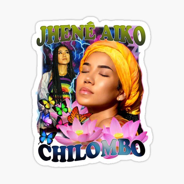 "Jhene Aiko - Chilombo " Sticker for Sale by EtalemSeiecamo | Redbubble