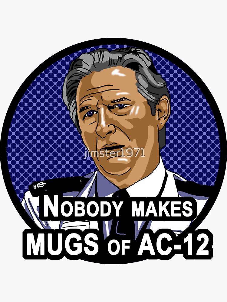 "AC12 Line of Duty" Sticker for Sale by jimster1971 | Redbubble