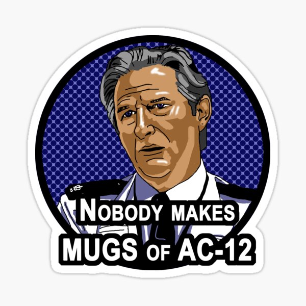 "AC12 Line of Duty" Sticker for Sale by jimster1971 | Redbubble