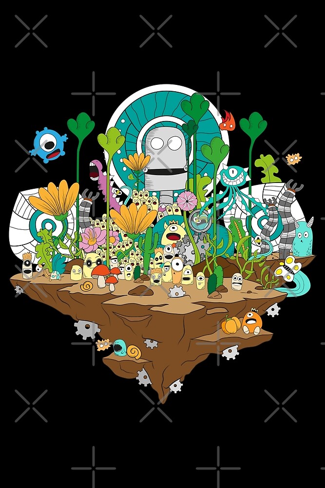 "Monster Land" by noeldelmar | Redbubble