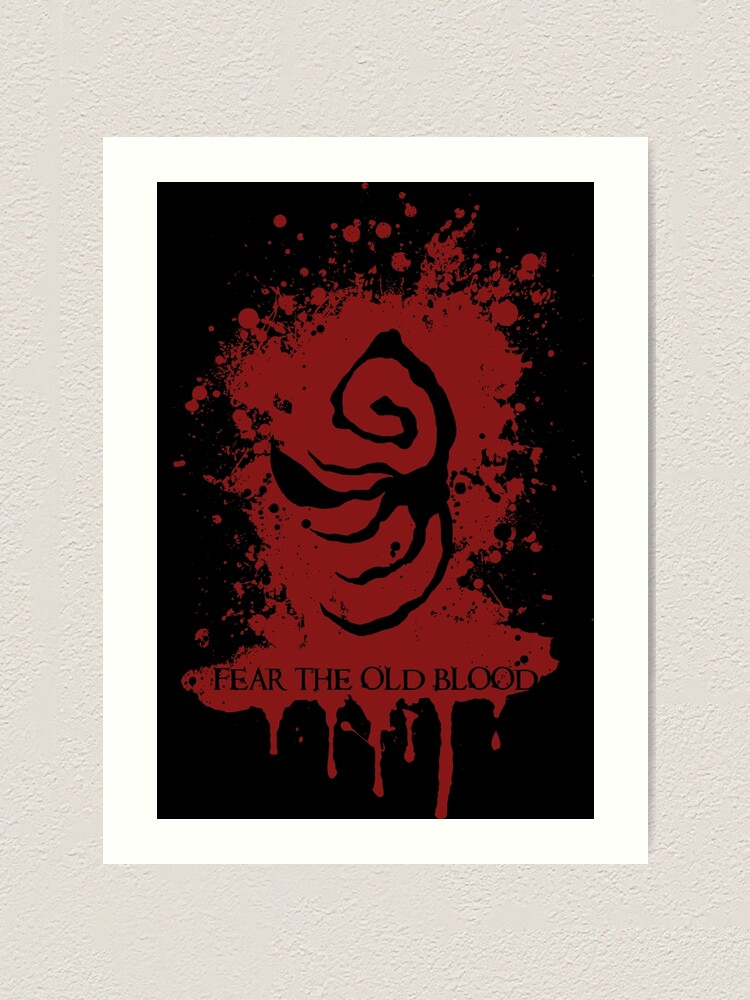 "Beast's Embrace Symbol - Bloodborne Caryll Rune" Art Print by ...