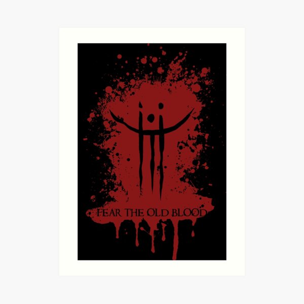 "Formless Odeon Symbol - Bloodborne Caryll Rune" Art Print by ...