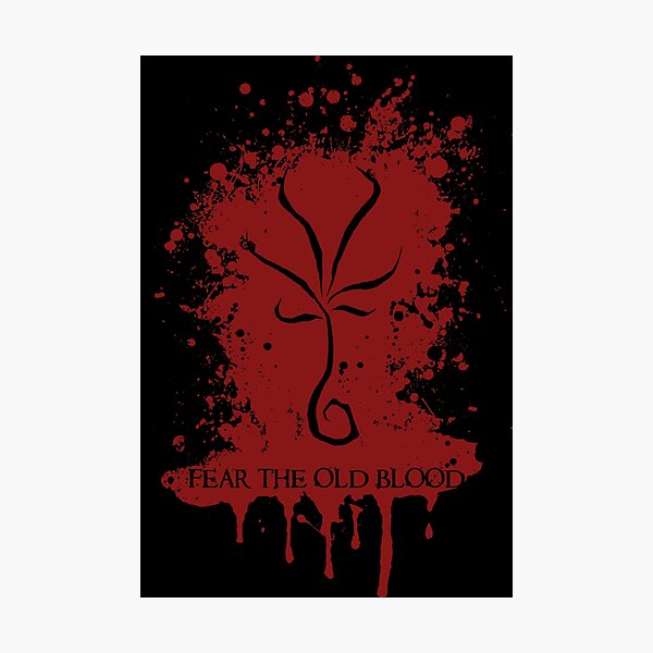 "Beast Symbol - Bloodborne Caryll Rune" Photographic Print by ...