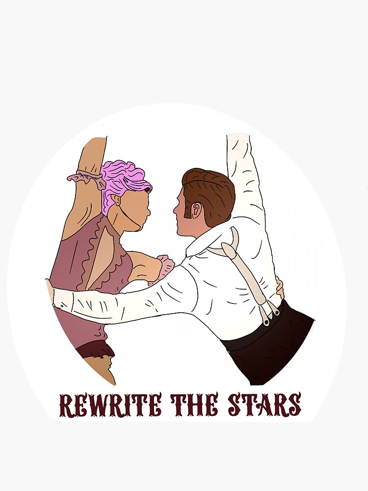 "Greatest showman sticker " Sticker by Sashaelledigart | Redbubble