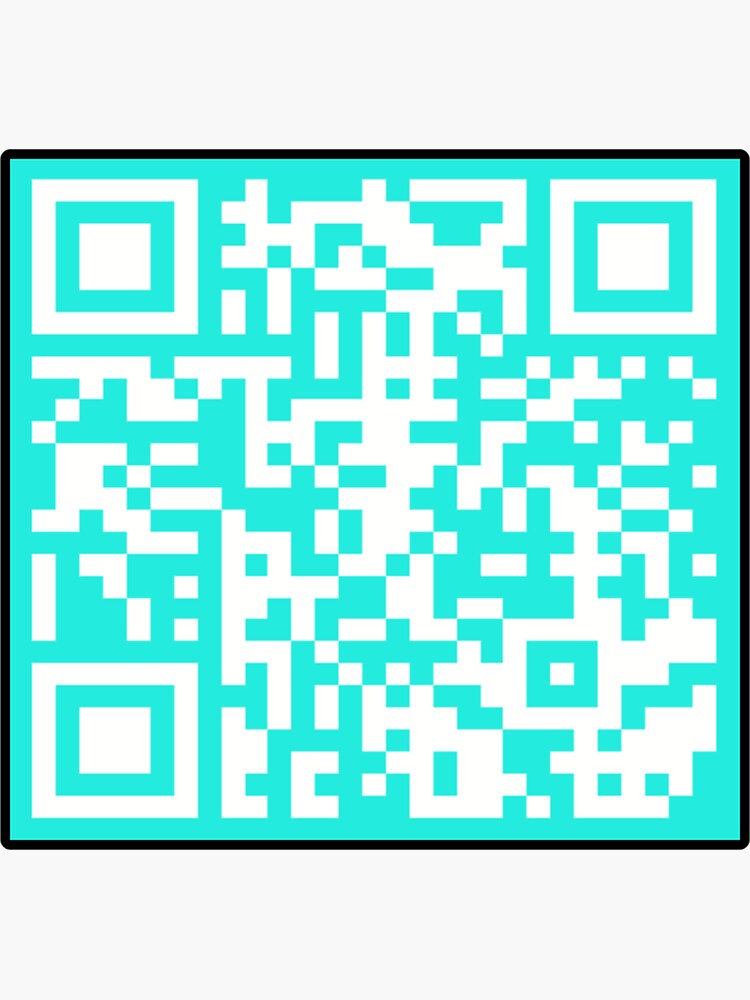 "Surprise Qr code" Sticker by Rosegirlgirl | Redbubble
