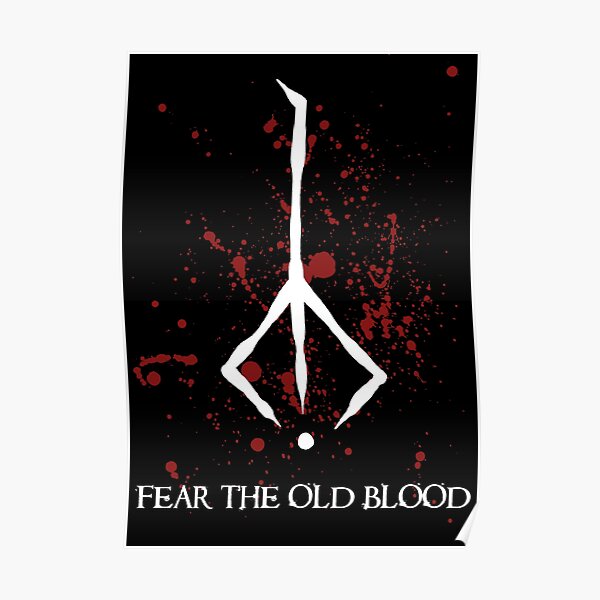 "Hunter Symbol - Bloodborne Caryll Rune" Poster for Sale by ...