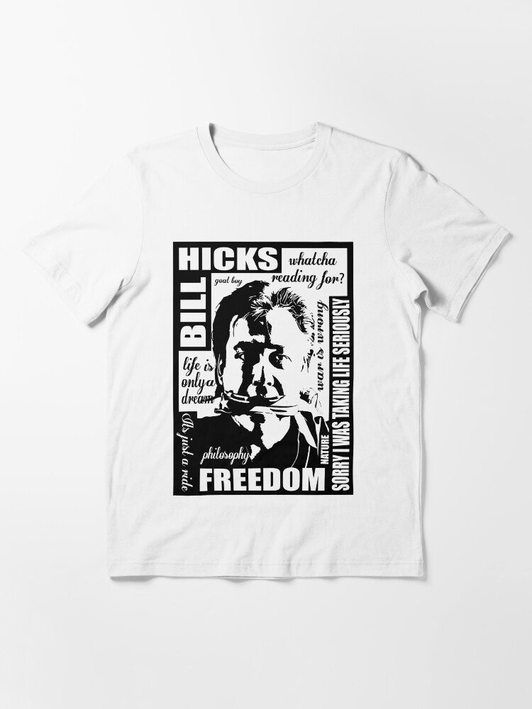 "Bill Hicks " T-shirt for Sale by kurticide | Redbubble | bill hicks t ...