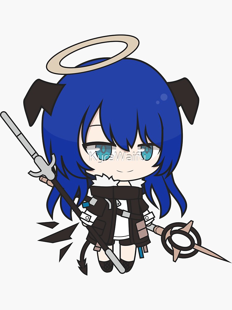 "Mostima - Arknights" Sticker for Sale by KyraWaifu | Redbubble