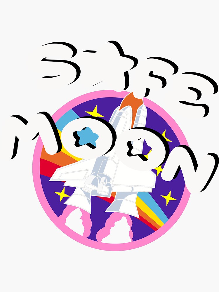 "Safe Moon" Sticker for Sale by FunyFun | Redbubble
