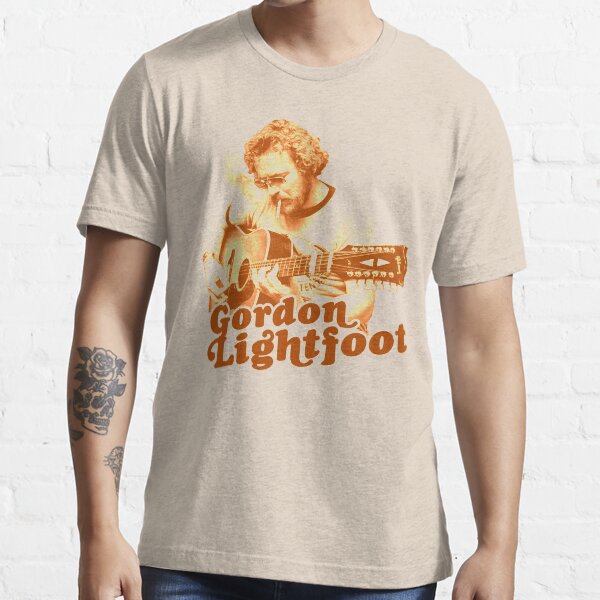"Gordon Lightfoot ))(( Retro Folk Rock Icon" T-shirt for Sale by acquiesce13 | Redbubble ...