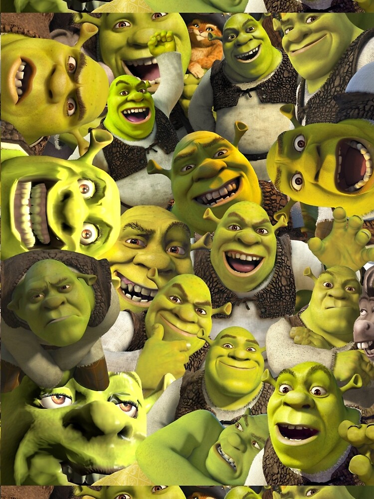 "Shrek Collage " A-Line Dress for Sale by Lucy Lier | Redbubble