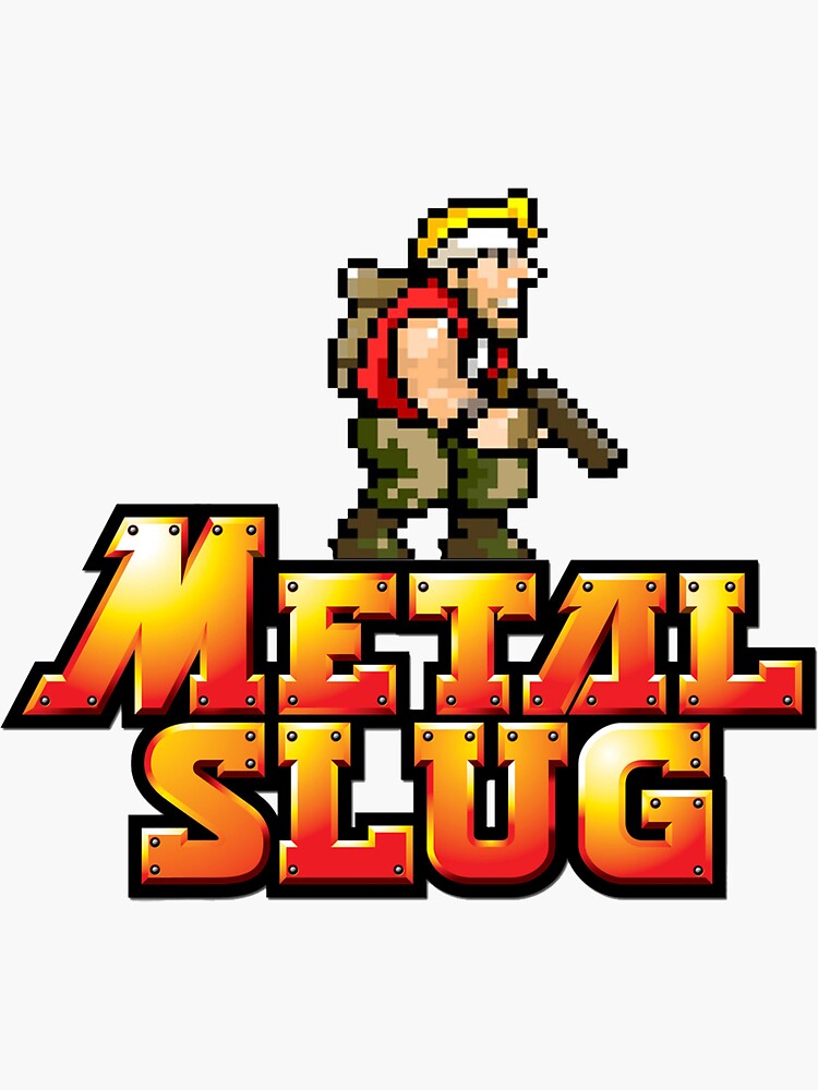 "Metal slug t-shirt" Sticker by MedTheone | Redbubble
