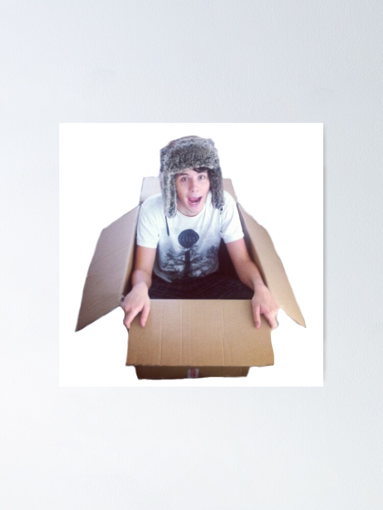 "Danisnotonfire - Dan-in-a-box" Poster for Sale by CinderTrack | Redbubble