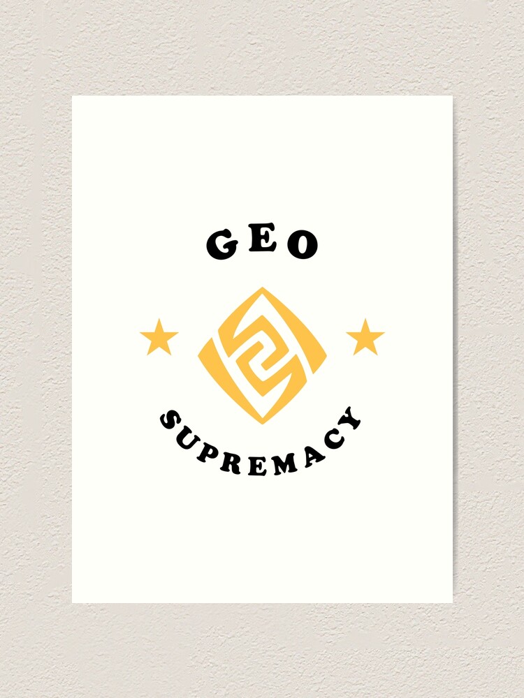 "Geo supremacy - Genshin Impact" Art Print for Sale by Morcawork ...