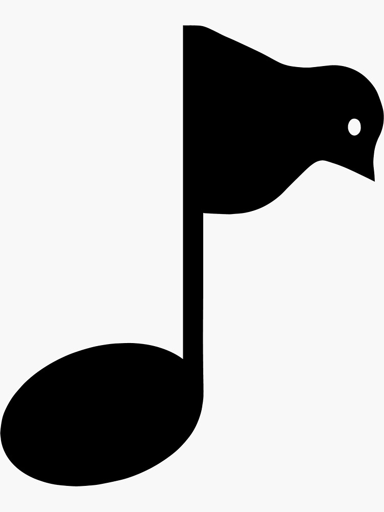 "TTB BirdNote" Sticker for Sale by ToTheBird | Redbubble