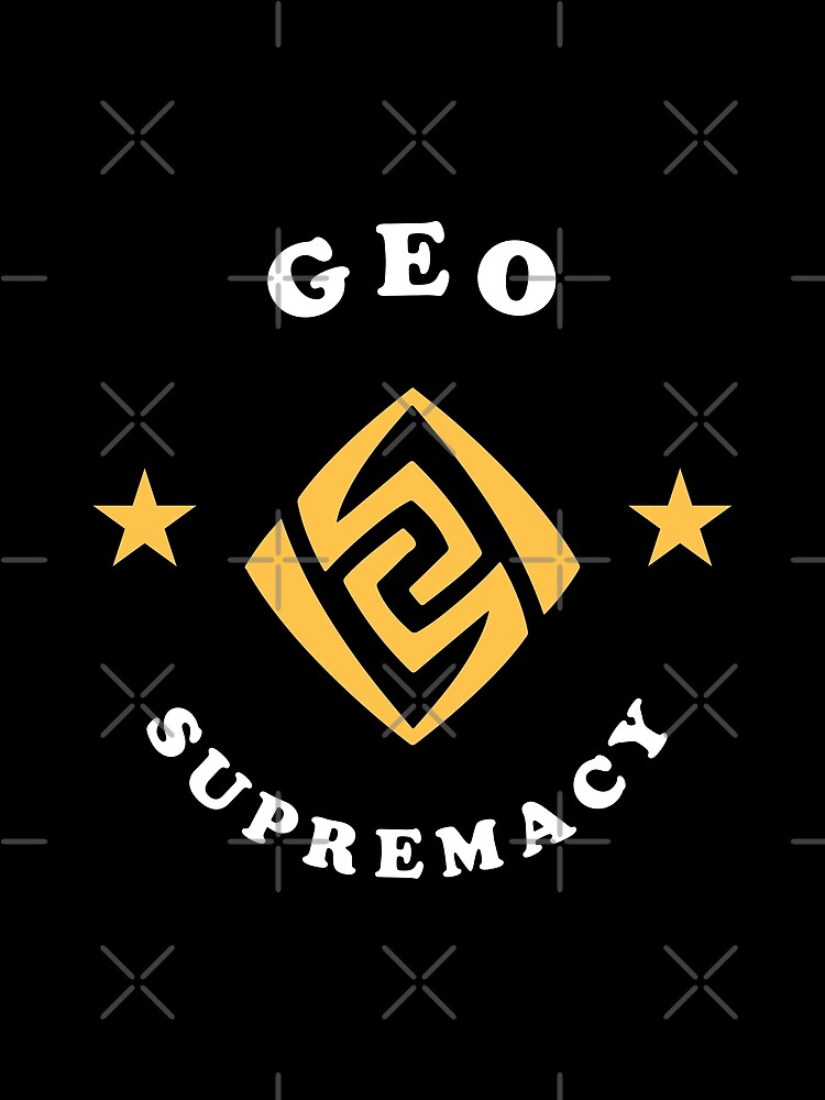 "Geo supremacy dark - Genshin Impact" Art Print for Sale by Morcawork ...